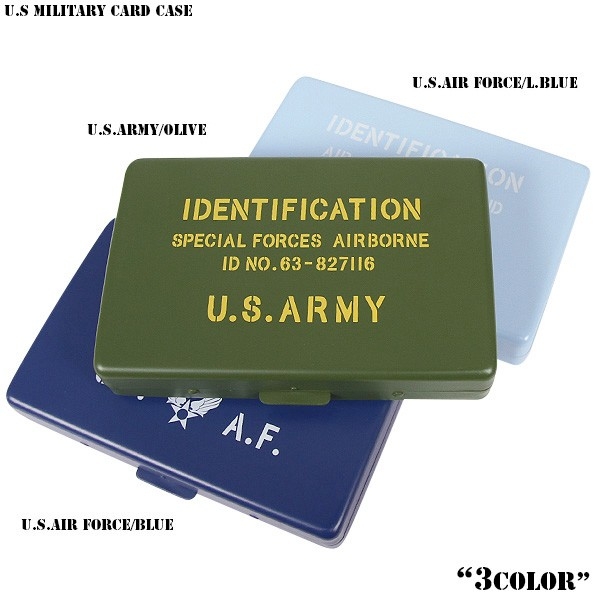 新品 U.S MILITARY カードケース3色